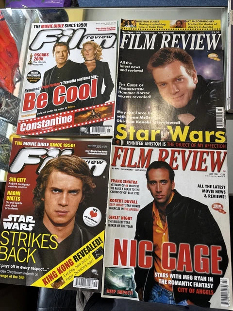 FILM REVIEW MAGAZINE Bundle Vintage X4 1998 - 2005 Nic Cage £12.99 ...