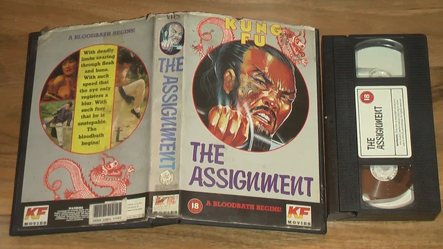 KUNG FU THE Assignment VHS Video Ex Rental Big Box KF Movies £5.99 ...