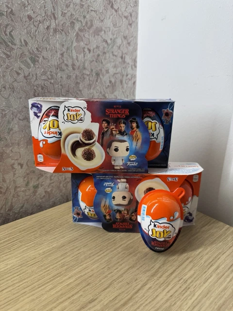 3-PACK KINDER JOY Stranger Things - Super rare not sold in the UK £1.16 ...