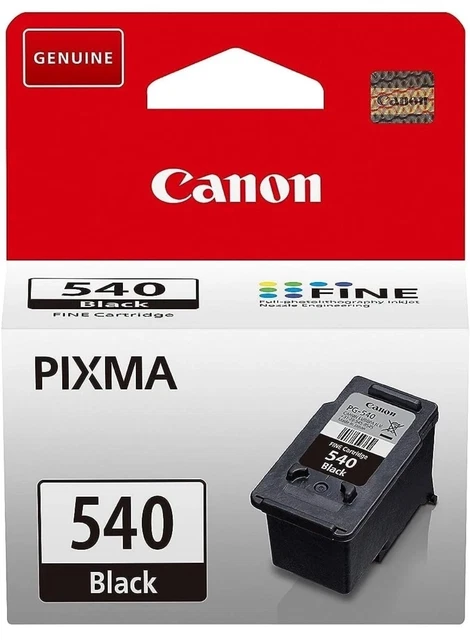 CANON PG-540 BLACK Ink Cartridge Genuine for PIXMA MG MX TS Printers ...