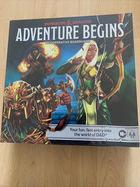 DUNGEONS & DRAGONS Adventure Begins Board Game Hasbro D&D £10.00 ...