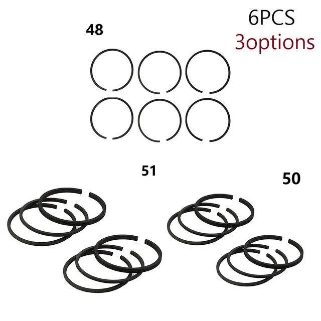 AIR COMPRESSEUR PISTON Anneau Huile Bague Gonflable Pompe Accessoire 42 ...