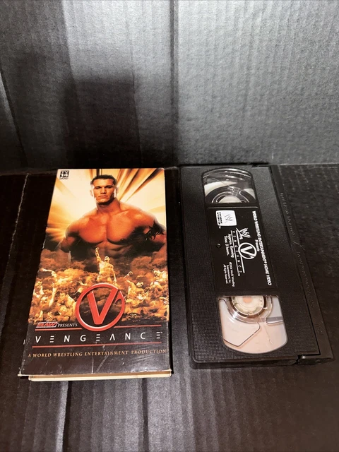 VENGEANCE (VHS, 2004) Randy Orton WWE WWF Wrestling Pay Per View Vhs ...