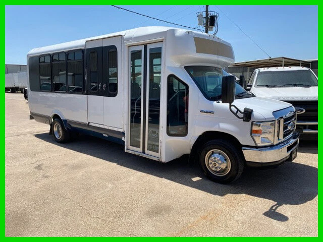 2017 FORD E-SERIES Cutaway 18 Passenger Shuttle Bus Paratransit Wheel ...