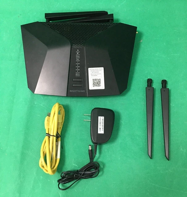 NETGEAR RAX50 NIGHTHAWK Dual-Band AX5400 Wi-Fi 6 Router *PLEASE READ ...