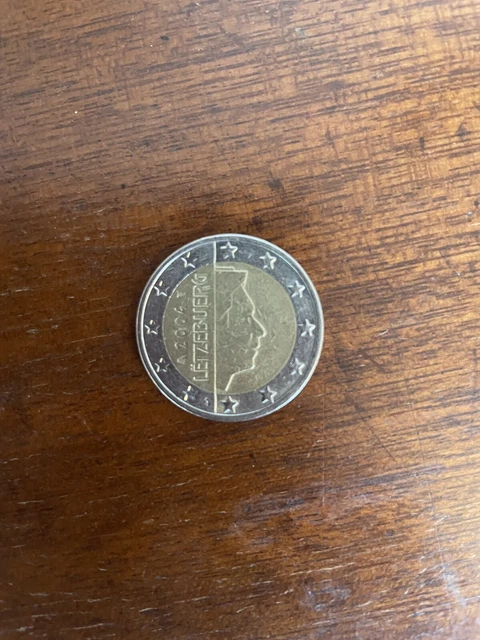 2 EURO MÜNZE Letzebuerg Lëtzebuerg 2004 Luxemburg EUR 50,00 - PicClick DE