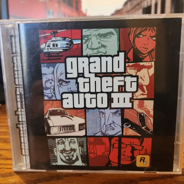 VINTAGE GRAND THEFT Auto III (PC, 2002) GTA 3 Windows Rockstar Games ...