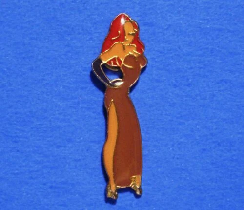 WHO FRAMED ROGER Rabbit - Jessica Rabbit - Vintage Lapel Pin - Hat Pin ...