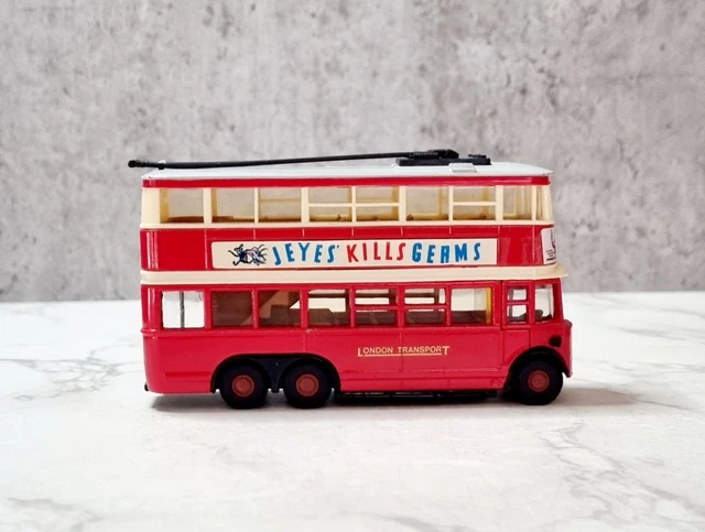 MATCHBOX Y10 MODELS Of Yesteryear 1931 AEC Trolley Bus - Diddler Boxed ...