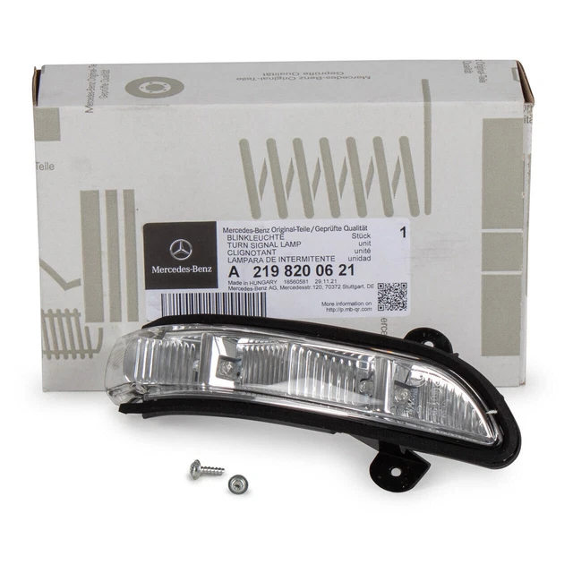 ORIGINAL MERCEDES BLINKLEUCHTE Außenspiegel W211 W221 C219 rechts ...