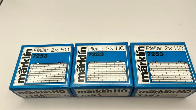 V 203- 6 Pilier Pier Pelare Pilone Pfeiler MARKLIN HO 7253 - 3 Boite de ...