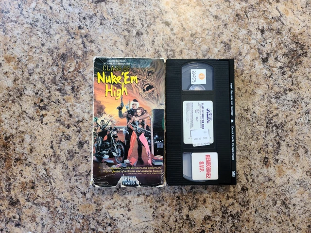 CLASS OF NUKE 'Em High (VHS, 1986) - VHS Horror $20.00 - PicClick CA