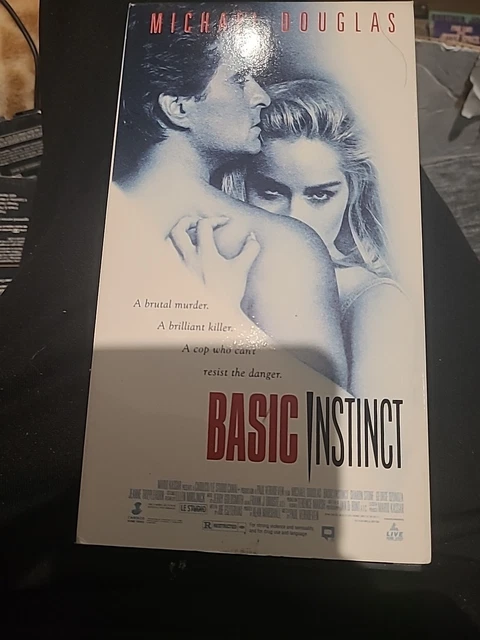 BASIC INSTINCT VHS 1992 Michael Douglas $10.00 - PicClick CA