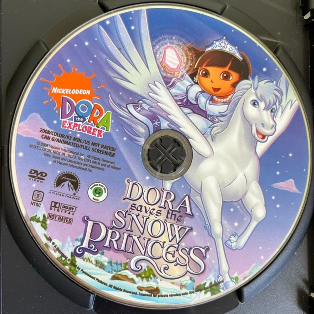 DORA THE EXPLORER - Dora Saves the Snow Princess (DVD, 2009, Canadian ...