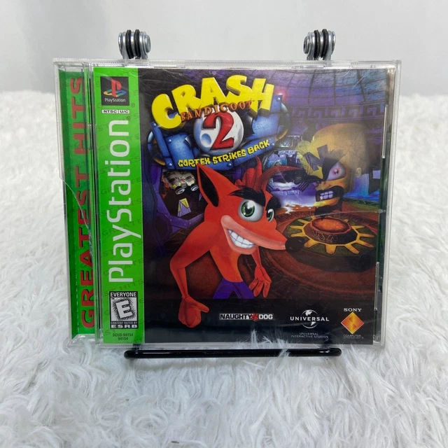 CRASH BANDICOOT 2 Cortex Strikes Back Playstation PS1 CIB plus grands ...