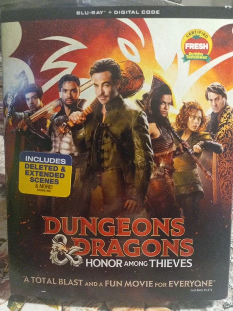 DUNGEONS & DRAGONS: Honor Among Thieves (Blu-Ray + DIGITAL CODE EUR 13 ...