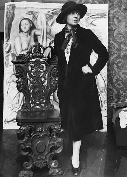 THE ENGLISH PAINTER Dame Laura Knight 1900S Old Photo £5.63 - PicClick UK