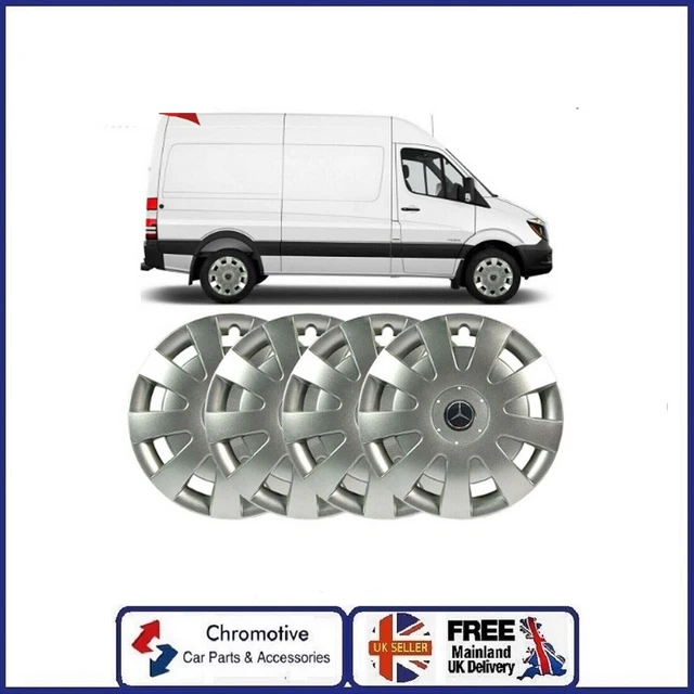 4 X 16'' Inches Wheel Trim Hub Caps FOR MERCEDES SPRINTER £39.85 ...