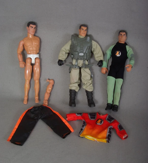P893BK3 HASBRO ACTION Man 1993-1996 Figures Bundle £15.00 - PicClick UK