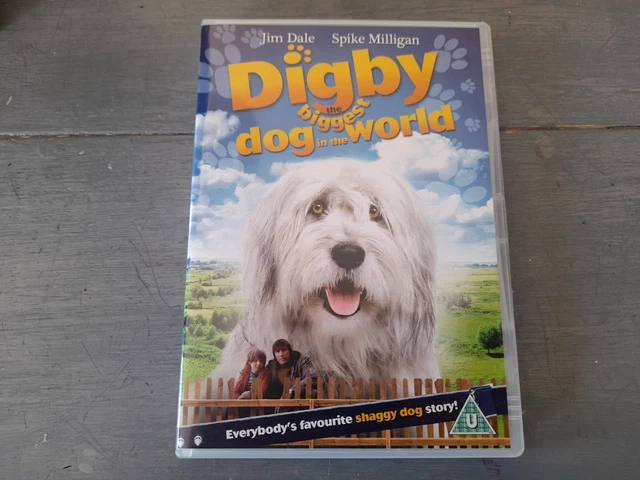 DIGBY THE BIGGEST Dog In The World Dvd Rare Oop Uk R2 Spike Milligan ...