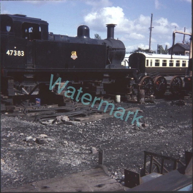 LMS JINTY 47383 STEAM Locomotive At Bridgnorth 1978 Slide (#207) £3.39 ...