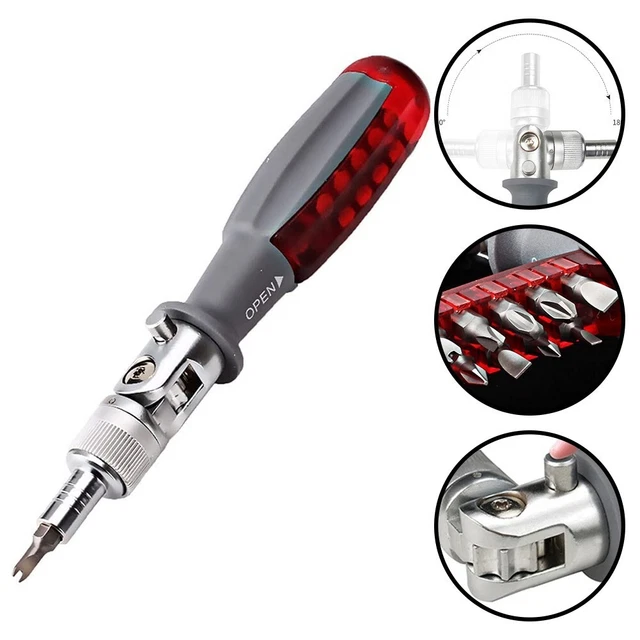 TOURNEVIS CLIQUET 11 en 1 efficace et pr cis pour divers projets EUR 25,67 - PicClick FR