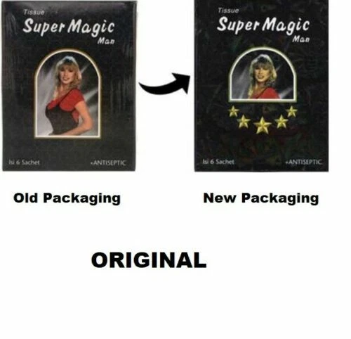 10 BOX SUPER Magic Power Man Antiseptic Wipes Tissue Long Sex Delay ...