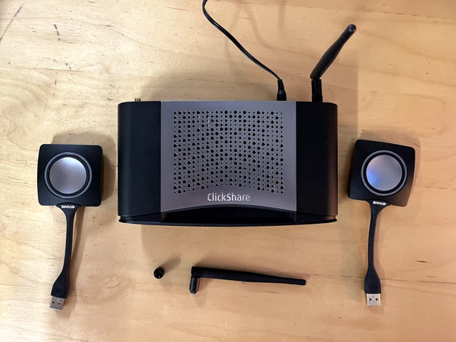 BARCO CLICKSHARE CSE-200 Wireless Presentation System - Black (R9861520 ...