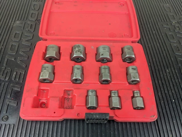 #BE967 SNAP-ON HEX Bolt Extractor Set - BEX13A SAE METRIC $180.80 ...