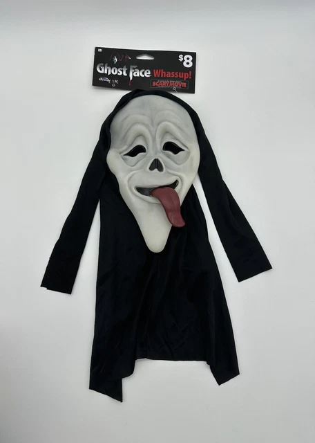 SCREAM GHOSTFACE SCARY Movie Whassup! Tongue Stoned Mask New Wassup! £ ...