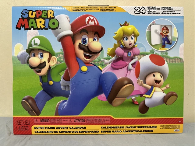 NINTENDO SUPER MARIO Pop-Up Environment 2024 Advent Calendar £22.74 ...