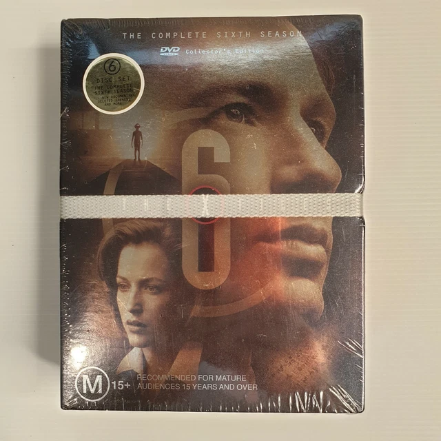 THE X FILES Season 6 Collectors Edition DVD 1998 TV Series Region 4 ...