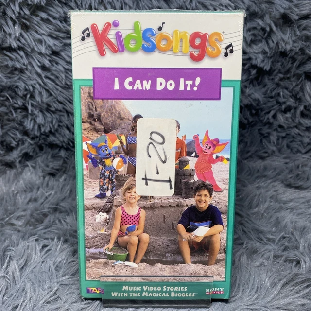 KIDSONGS - I Can Do It! VHS Tape 1998 Sony Music Distribution Magical ...