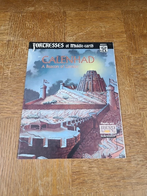 ICE MERP CALENHAD #8203 RPG LOTR 1st US Ed 1990 - Fortresses of Middle ...