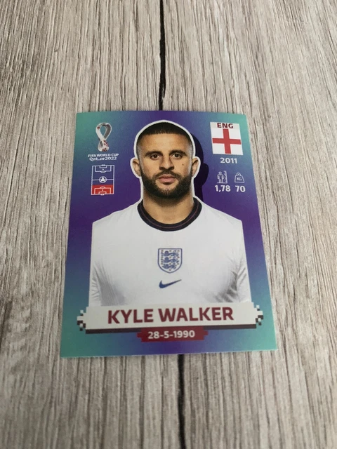 PANINI WM 2022 World Cup Sticker Nr.10 KYLE WALKER England WM 22 Qatar ...
