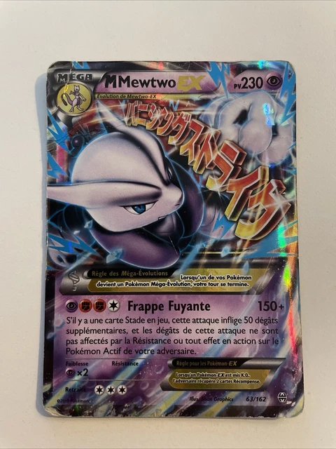 CARTE POKÉMON - Méga Mewtwo EX 63/162 - XY Impulsion Turbo FR EUR 20,00 - PicClick FR
