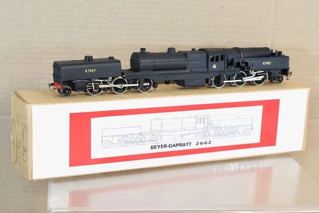 NU-CAST KIT CONSTRUIT Br Ex Lms 2-6-6-2 Beyer Garratt Locomotive 47987 ...
