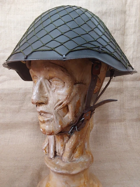EAST GERMAN ARMY m56 helmet + net. £45.00 - PicClick UK