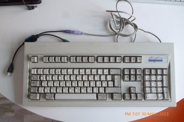 UNICOMP MODEL M Buckling Spring Mechanical Keyboard PS2 with USB ...