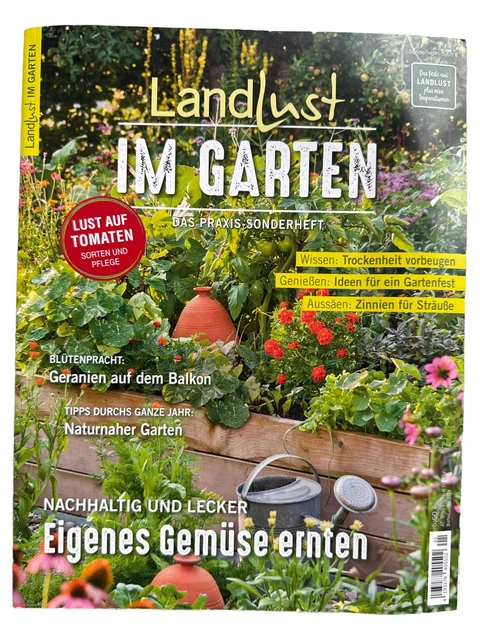 LANDLUST IM GARTEN Sonderheft Gartengestaltung Blumen Pflanzen Gemüse ...