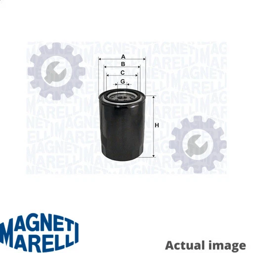 NEW OIL FILTER For Toyota Fiat Land Cruiser Pickup J4 F 2F 3B B Magneti ...