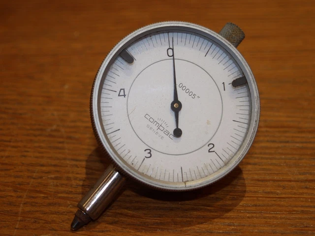 COMPAC GENEVE DIAL Test Indicator Type dti gauge 0.00005" graduations ...