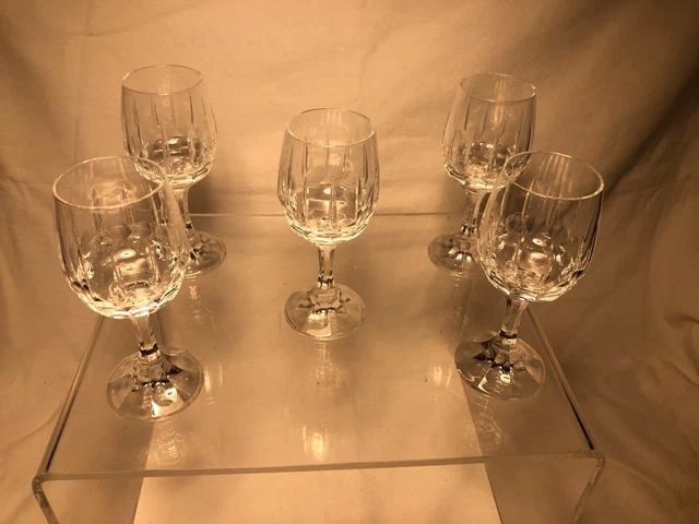 WMF KRISTALL 5 Likörgläser original 50-/60iger Jahre Schliff Vintage ...