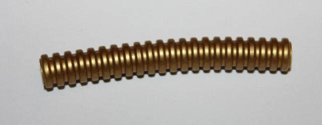 LEGO METALLIC GOLD Hose Ribbed 7mm D.7L/5.6cm ref 78c07 set 8007 C-3PO ...