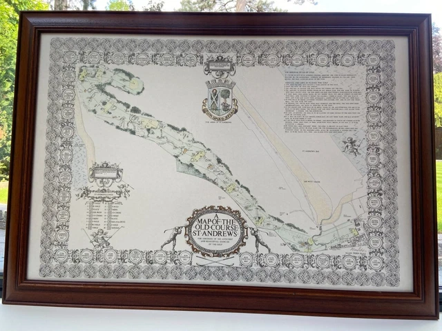 ST ANDREWS OLD Course Map. Key Dates in the History of St Andrews & the ...