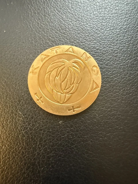 KATANGA – 5 Francs Goldmünze – 1961 – 12g Feingold EUR 1.422,00 ...