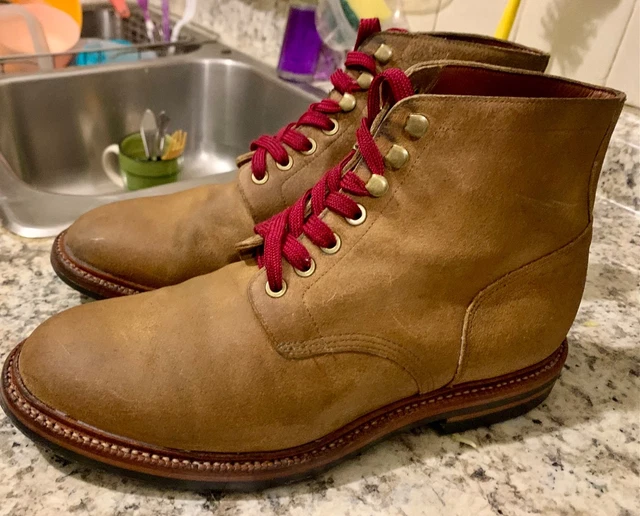 9EEE GRANT STONE Diesel Boot Natural Waxy Commander- Modified Sole £96. ...