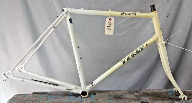 1989 TERRY DESPATCH Road Bike Frame Set X-Small 48cm Tange Chromoly NO ...