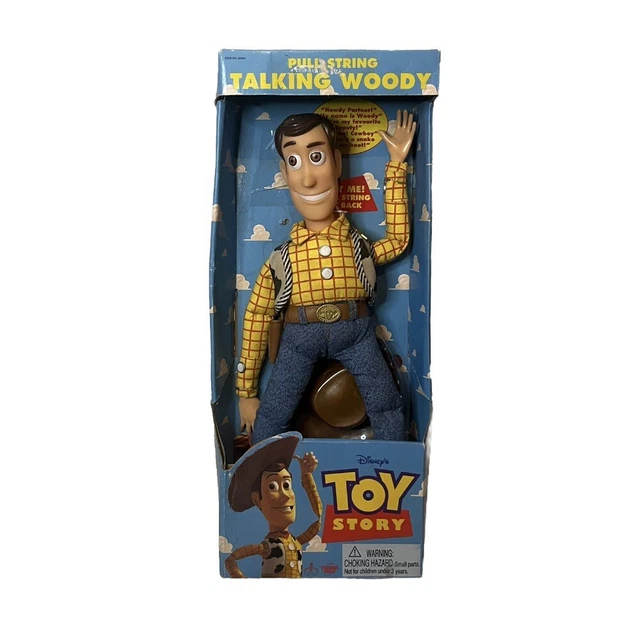 ORIGINAL PULL STRING Woody 1995 Thinkway Toys Disney’s Toy Story ...