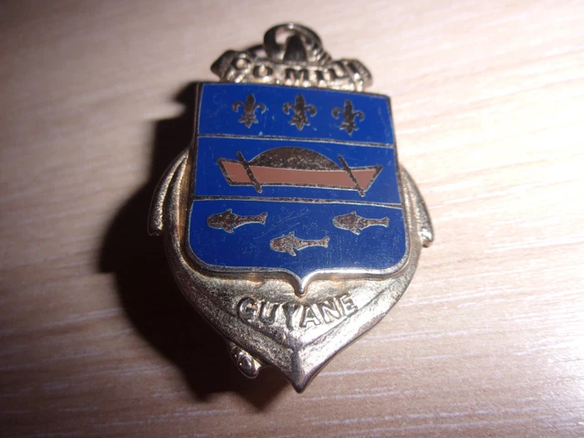 INSIGNE COMMANDEMENT MILITAIRE de Guyane - RIMa - BIMa - TDM - Coloniale - OM EUR 5,99 - PicClick DE